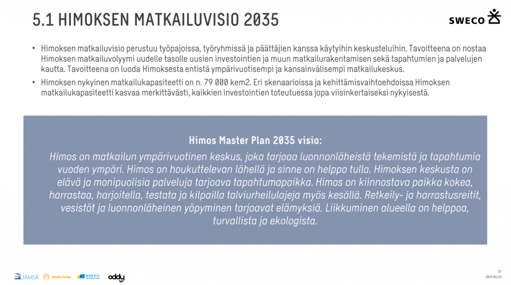 5. Strategiset valinnat - Himos Master Plan 2035 - Himos Master Plan 2035